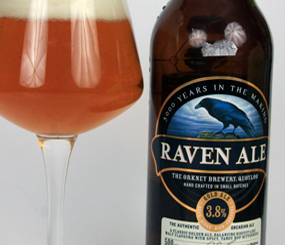 Im Biertest: The Orkney Brewery - Raven Ale - www.bier-entdecken.de